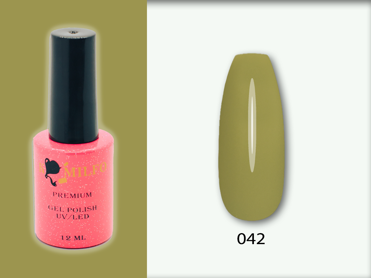 042 KOMILFO гель лак 12 мл.