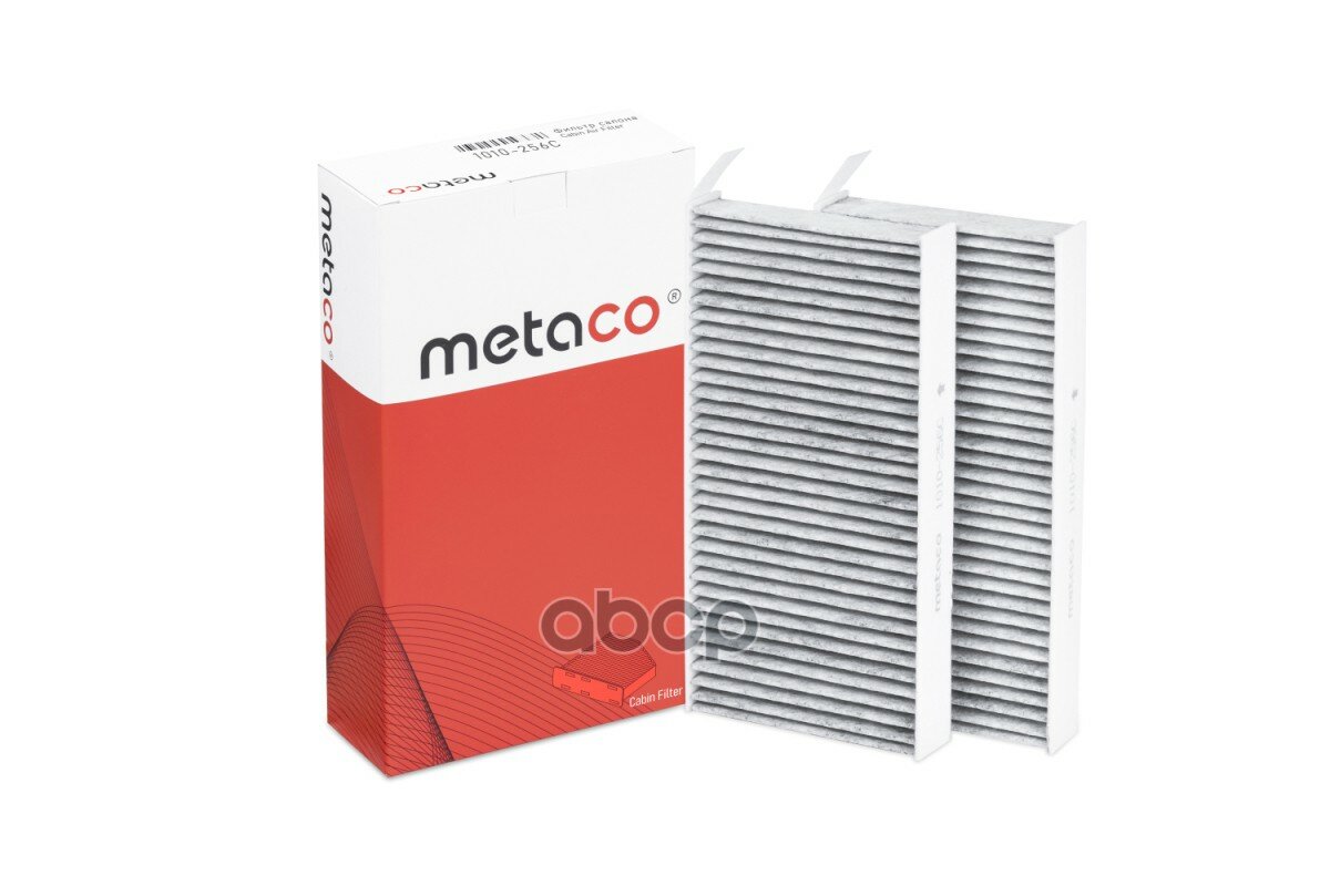 Фильтр салона RENAULT LAGUNA III Комплект 2 фильтра METACO арт. 1010256C