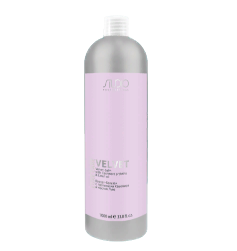 Kapous Studio Professional Luxe Care Бальзам-бархат для волос, с протеинами кашемира и маслом льна, 1000 мл