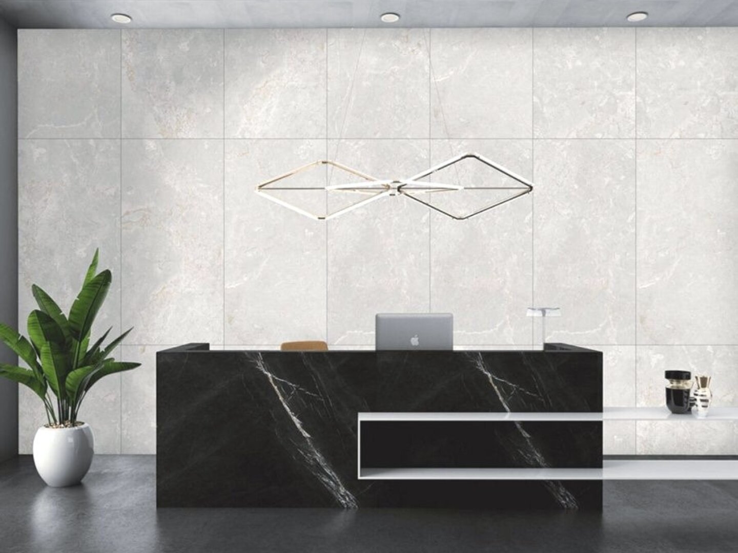 Керамогранит STN Ceramica Amstel Blanco Matt Rect. 60x120 N30007 бетон матовая Реттифицированная, морозостойкая