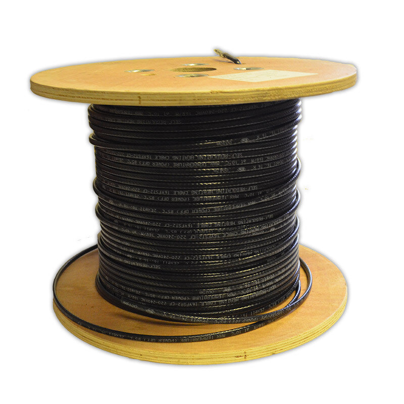 Греющий кабель для обогрева труб пищевой Varmel Freeze Guard 16VFGM2-CF на отрез 20м