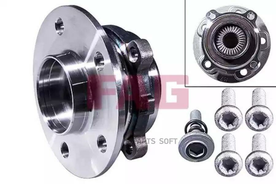 FAG Подшипник-ступица пер. BMW F39/F45/F46/F48 2013 =