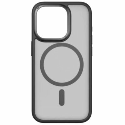 Чехол для Apple iPhone 15 6.1" Momax Dynamic metal magnetic protective case - Black