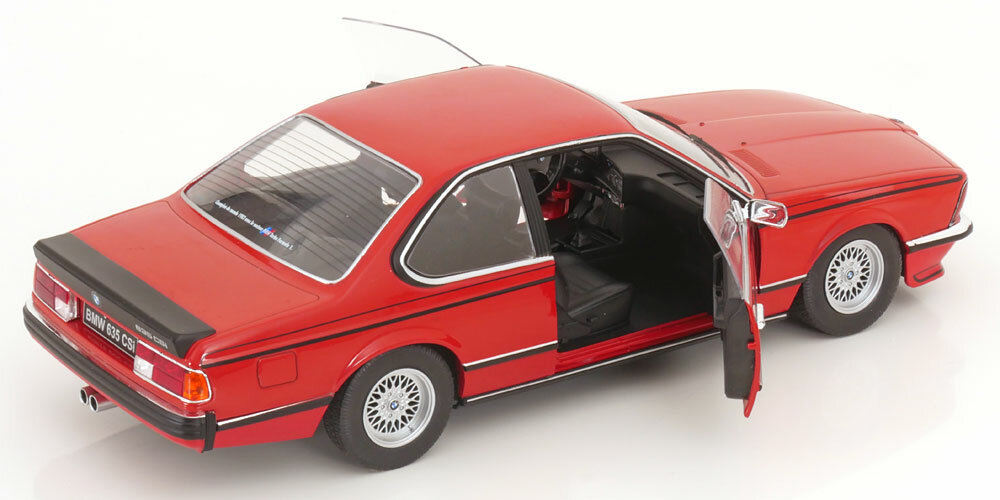Модель коллекционная SOLIDO Bmw 635 csi E24 1984 red — фото 1