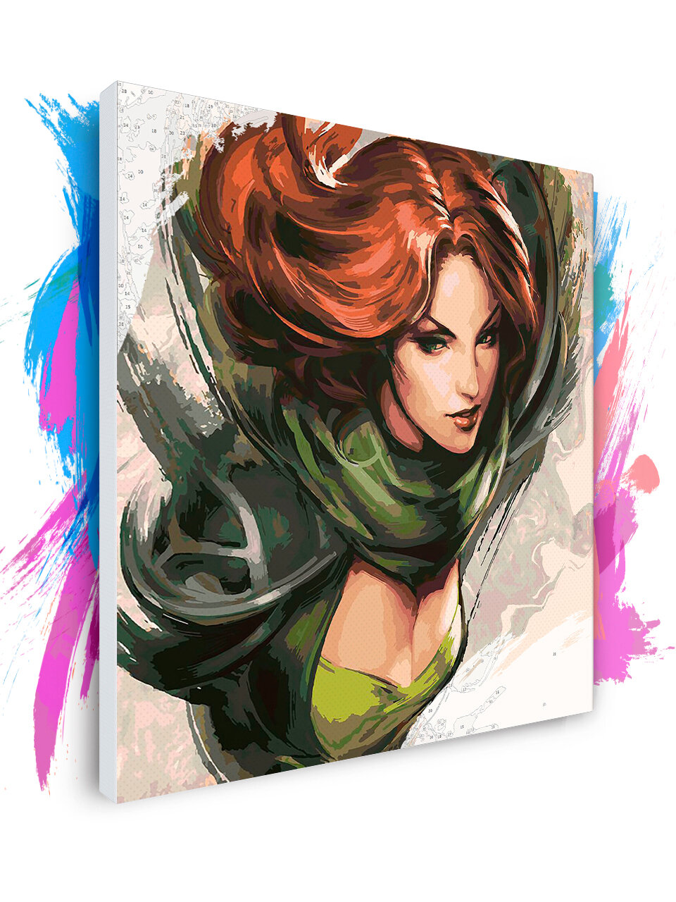 Картина по номерам на холсте Dota2 - Windranger, 60 х 60 см
