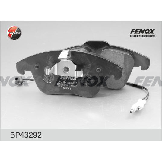 Колодки тормозные передние дисковые комплект Citroën Peugeot Jaguar, FENOX BP43292 (1 шт.)