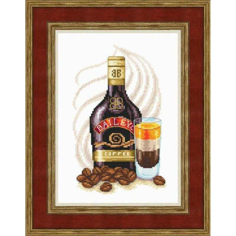 Набор для вышивания Сделано с любовью #КГ-05 Бейлис, Счетный крест, 15 х 22 см