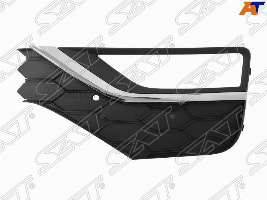 SAT ST-VWA1-219-B2 Оправа ПТФ Volkswagen Amarok 16-20 (Слева/ Под молдинг(и))