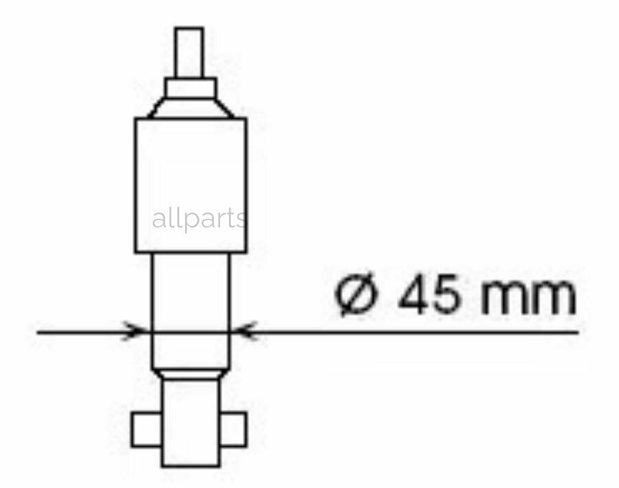 KYB 444102 KYB амортизатор передний