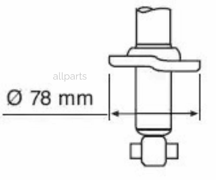 KYB 341277 Амортизатор подвески задн Toyota Celica (ZZT230)