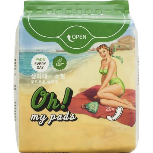 Ежедневные гигиенические прокладки Consly Oh! My Pads, 20 шт