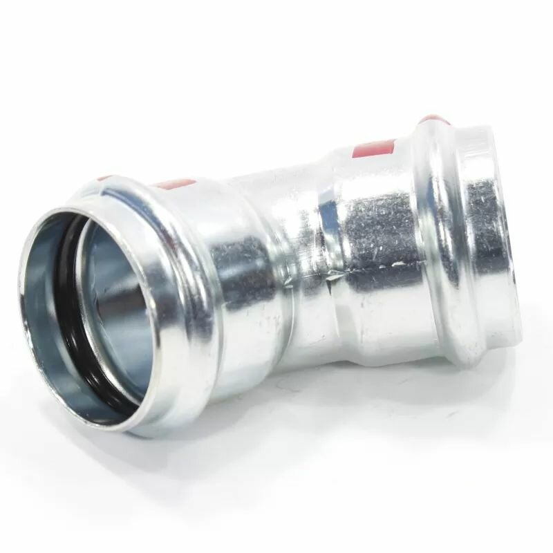 Отвод 45 35-35, Viega Prestabo, 1126, пресс-пресс, сталь (цинк)