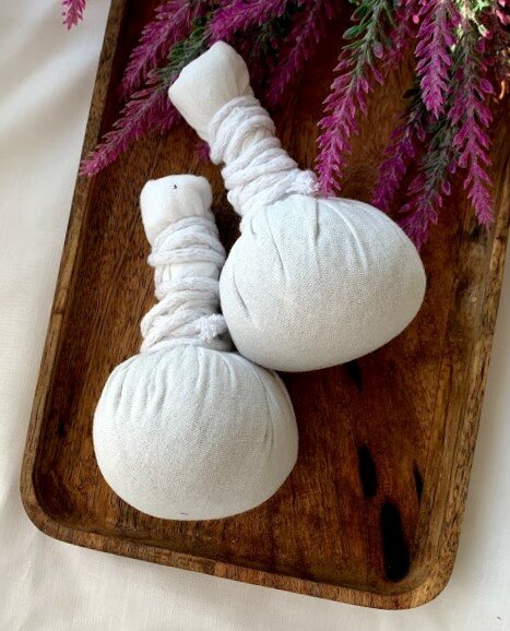 Травяной мешочек для массажа лица 40 гр, d-7см, Арома Фьюжн AROMA FUSION