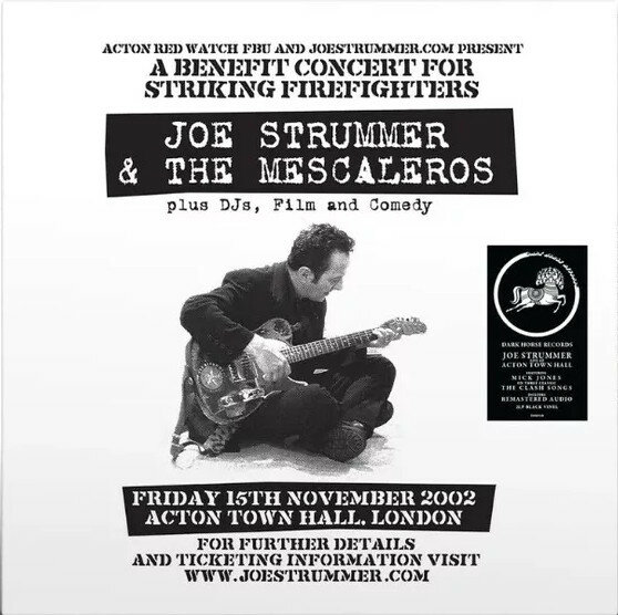Strummer Joe & Mescaleros "Виниловая пластинка Strummer Joe & Mescaleros Live At Acton Town Hall"