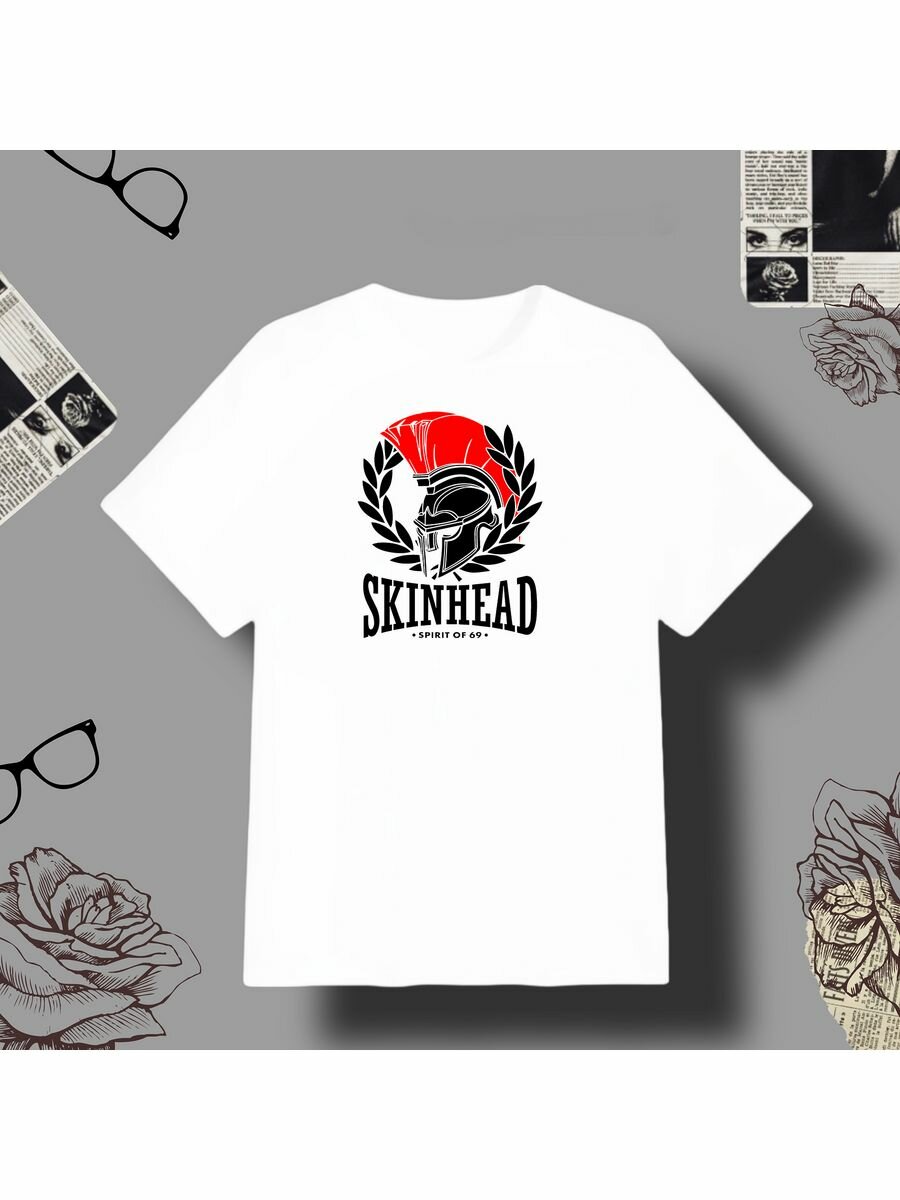 Футболка скинхед спарта