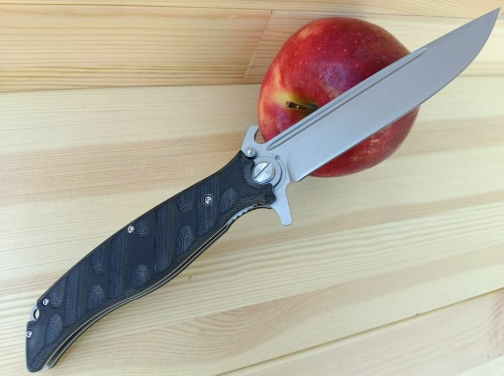 Нож складной Финка D2 подшипник