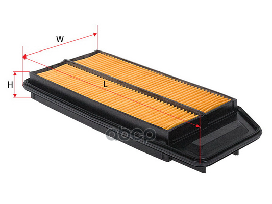 Фильтр воздушный SAKURA A1655 HONDA_ACCORD VIII_2,0 K20A6 CL7, CL8, CM1 155 2003-2008_HONDA_ACCORD VII Sakura арт. A1655