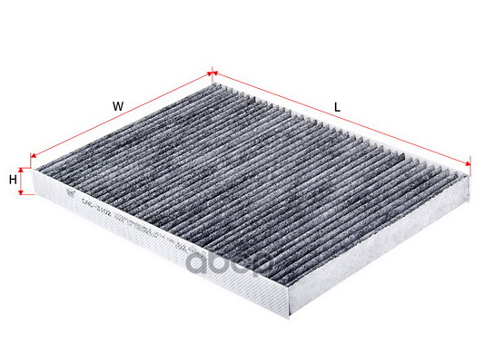 Фильтр салонный, угольный Sakura арт. CAC3102