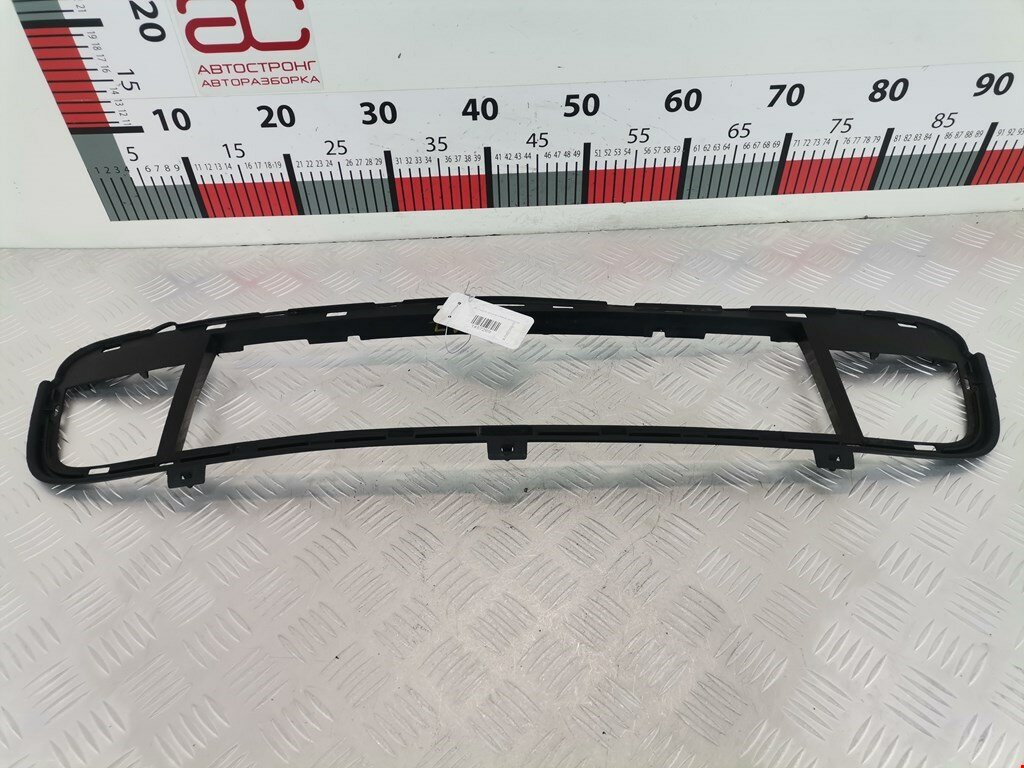 Решетка (заглушка) в бампер центральная BMW X5 (E70) 51117171346 арт. 1457269