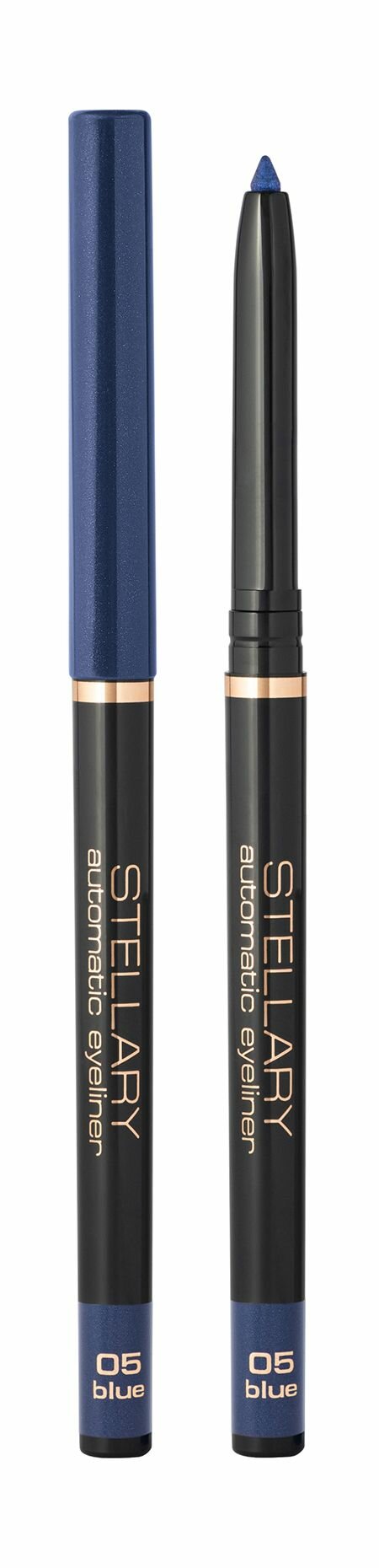 STELLARY Карандаш автоматический для глаз Automatic Eyeliner, 0,28 г, 05 Голубой
