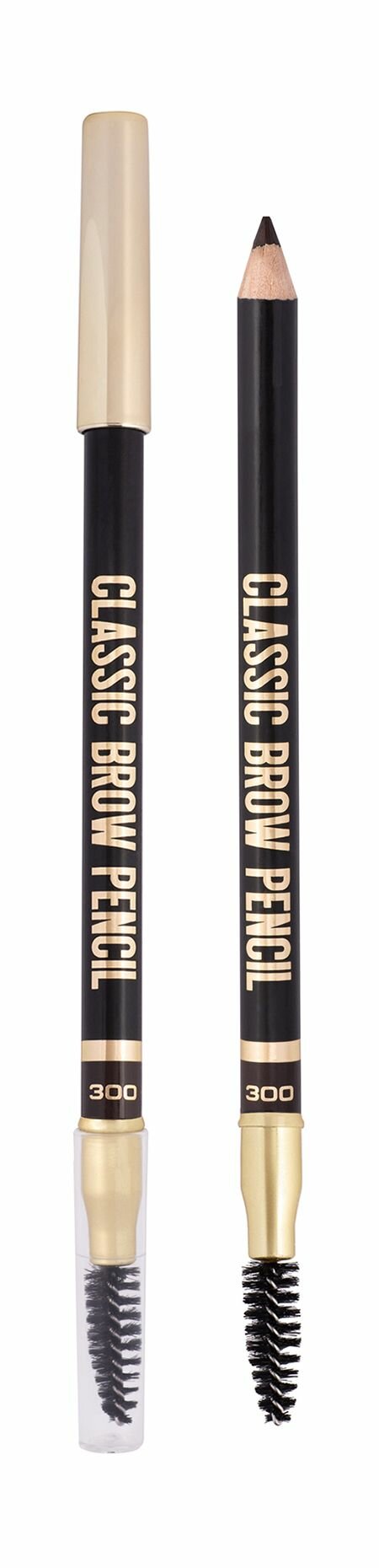 STELLARY Карандаш для бровей с щеточкой Eyebrow Pencil, 1,35 г, 300 Шоколадный