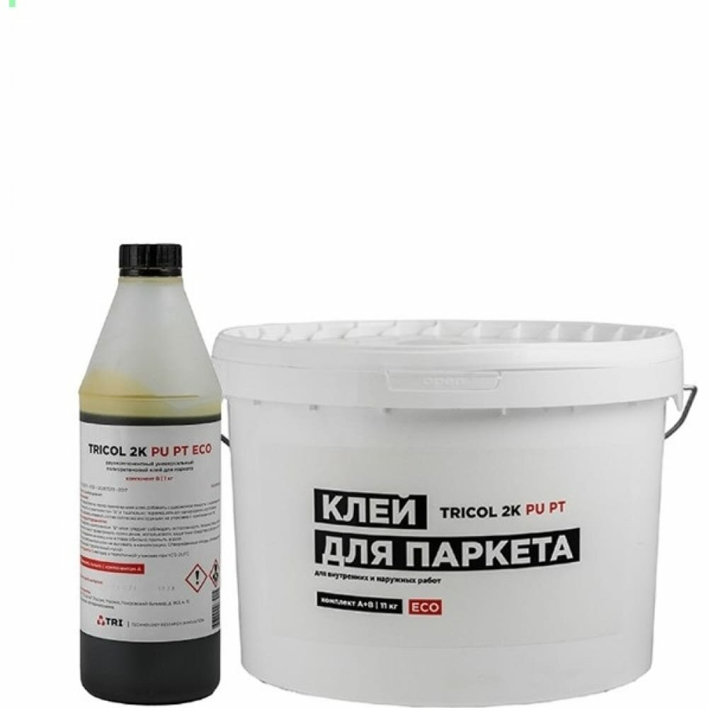 Двухкомпонентный полиуретановый клей для паркета TRICOL 2K PU PT ECO (Компоненты А и Б) 569
