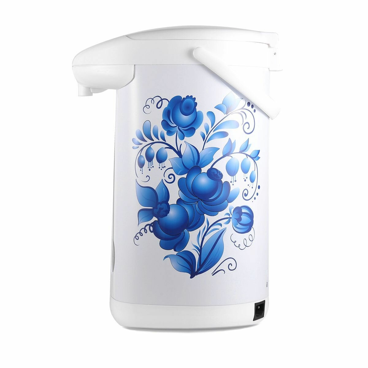 "Термопот электрический, 5 л, Blackton Bt TP533 Gzhel", белый/голубой нержавеющая сталь