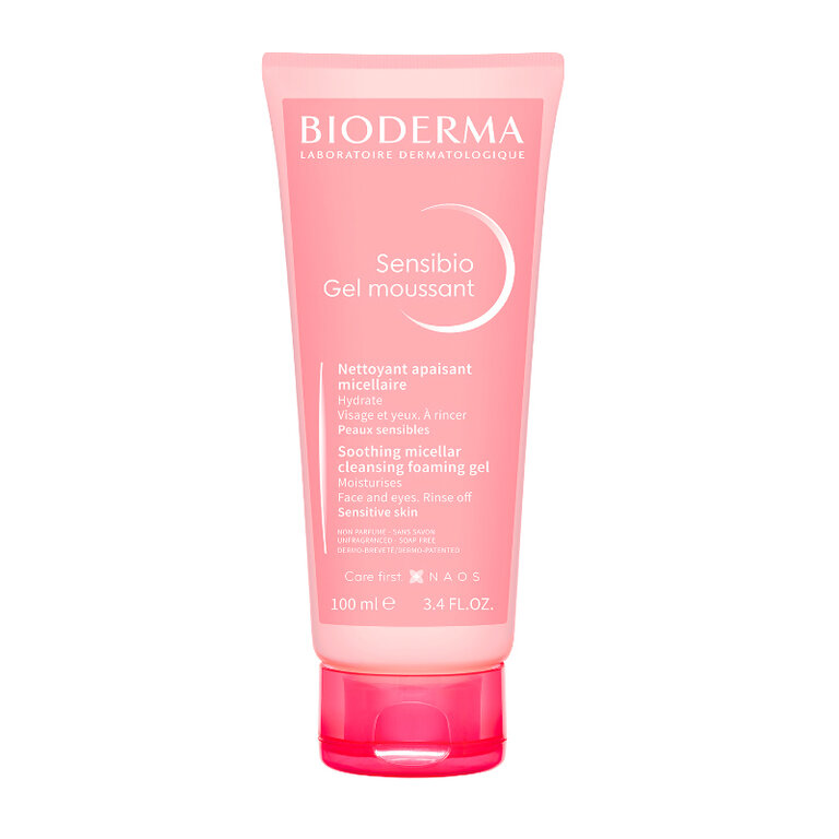 BIODERMA Sensibio Soothing micellar cleansing foaming gel Сенсибио Очищающий гель 100 мл
