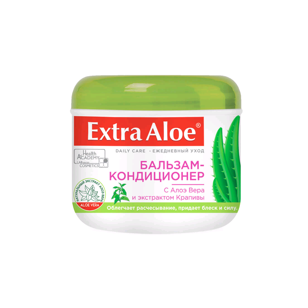Vilsen Extra Aloe Бальзам-кондиционер для волос "с алоэ вера и Экстрактом крапивы" 500 мл.