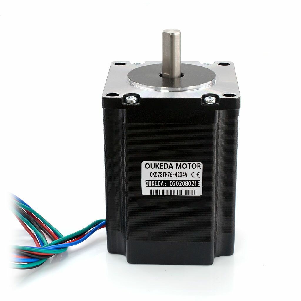 Двигатель шаговый NEMA 23 OK57STH76-4204A 1.8 4.2A