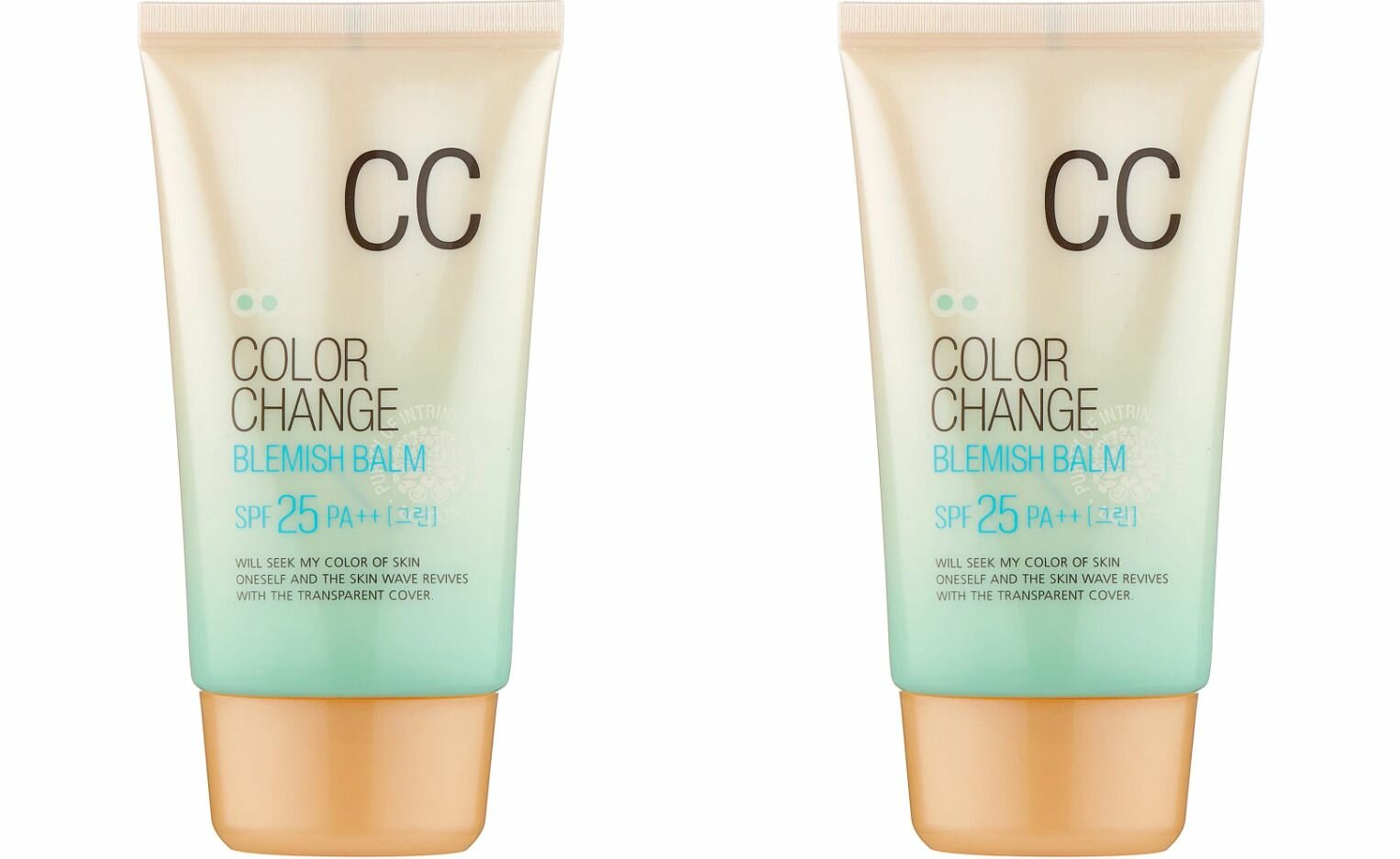 WELCOS Крем тональный Lotus Color Change Blemish Balm, 50 мл, 2 шт