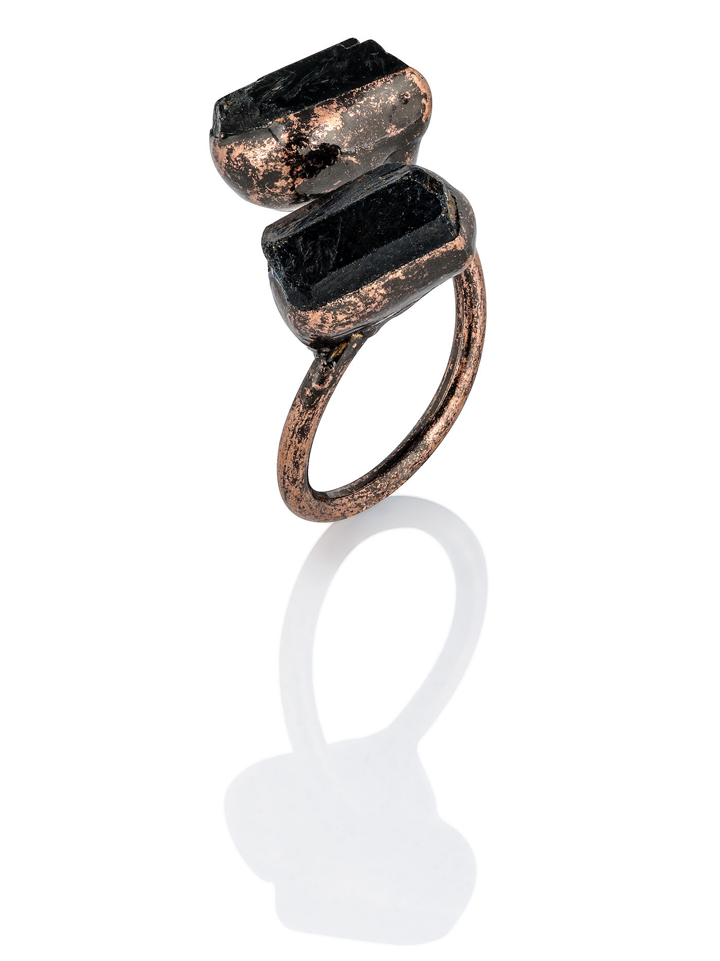 Кольцо, турмалин