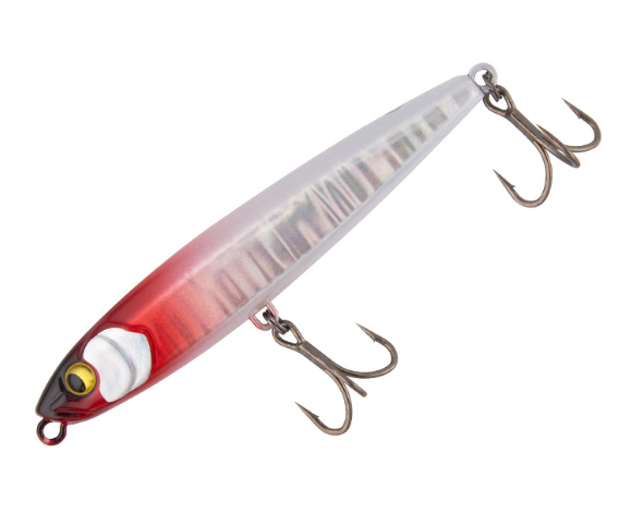 Воблер "Рыбка", красно-серебристая, глубина заглубления 2-2,5 м, длина 80мм, вес 10г