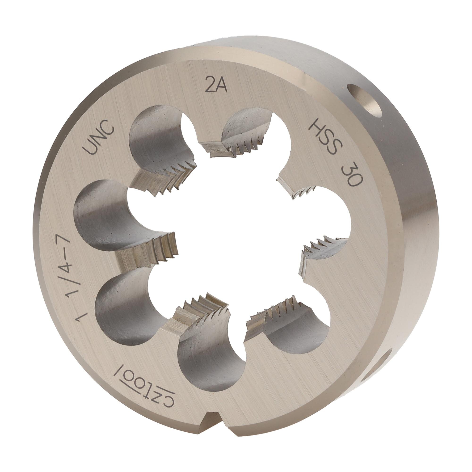 Плашка дюймовая Bucovice Tools UNC 1,1/4"-7 HSS DIN EN 22568 2A 65x25мм 245114BT