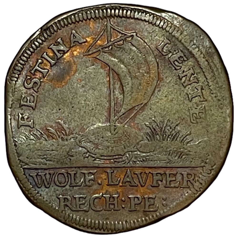 Германия, Нюрнберг, торговый жетон 1554-1601 гг.