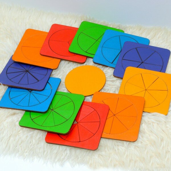 Игра Дроби Никитина (деревянная)