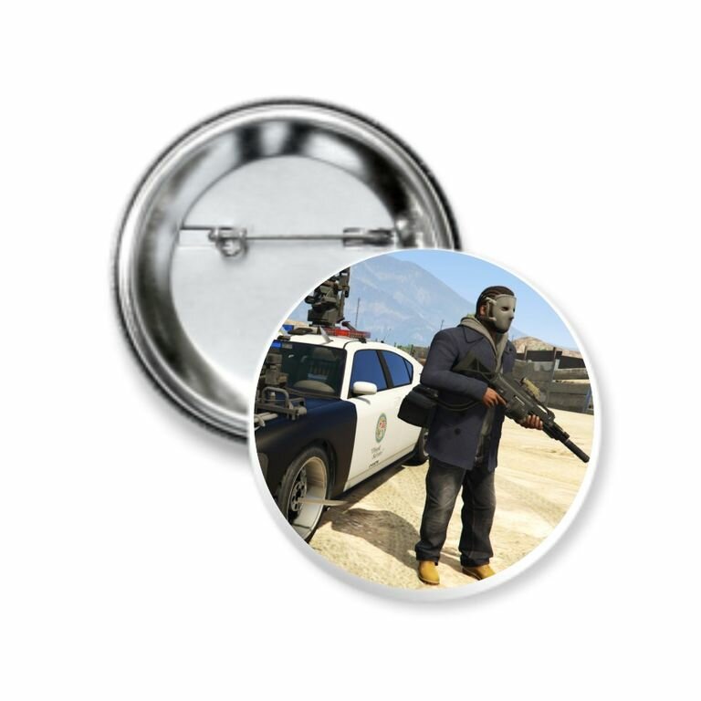 Значок закатной GTА, ГТА №3