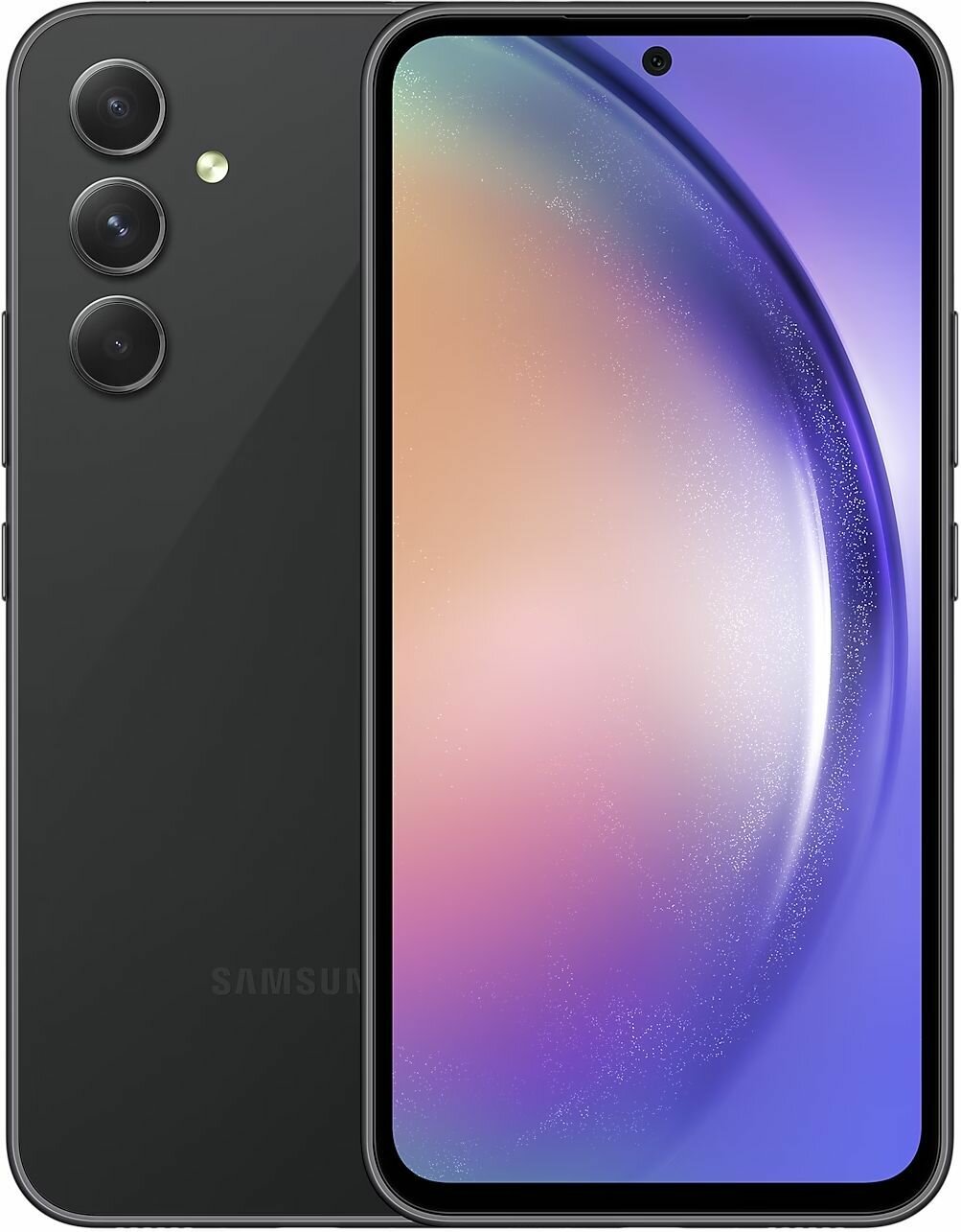 Смартфон Samsung Galaxy A54, 5G, 8/128 ГБ, 2 nano SIM, цвет Графитовый (Graphite)