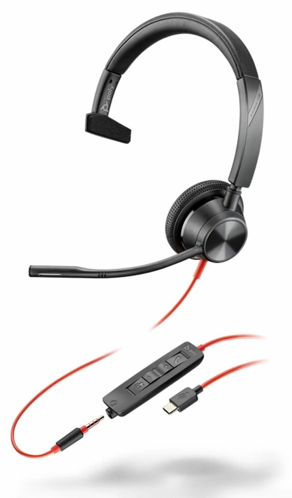 Наушники Plantronics Blackwire C3315 USB-C 213937-01