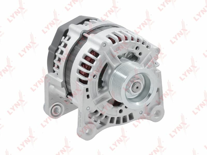 Генератор LYNXauto EA-1242. Для: Gaz, ГАЗ, Gaz, Газель Business 2.8D / Sobol(Соболь) Business 2.8D / Gaz, Газель Next 2.8D (под болт 120A). Ток генера