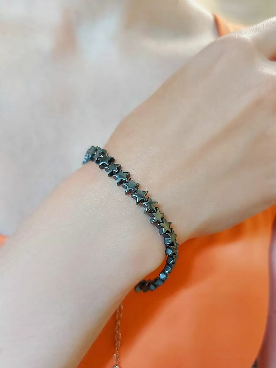 Браслет, гематит