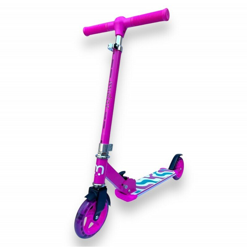 Самокат Flash Neon HT-1080 pink (Розовый)