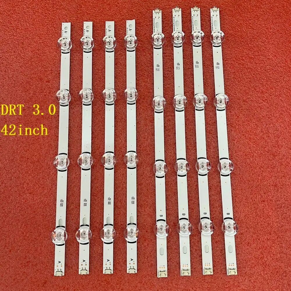 Светодиодная лента для телевизора LG 42", комплект из 8 шт. 5set For 5 TV