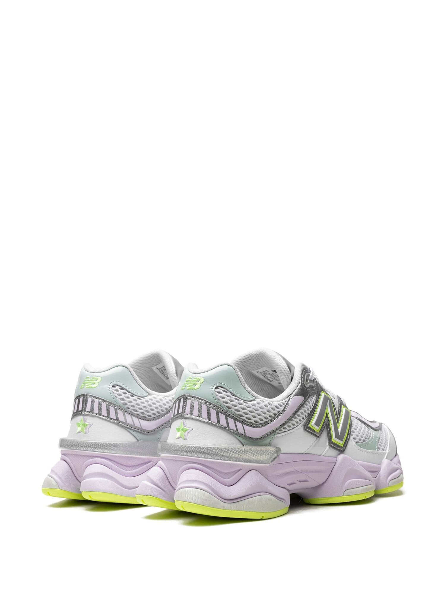 Кроссовки New Balance 9060 White/Taro, размер 9,5 US, белый — фото 1