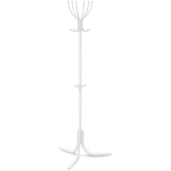 Вешалка Nika напольная Комфорт 6 ВК6/МБ матовый белый