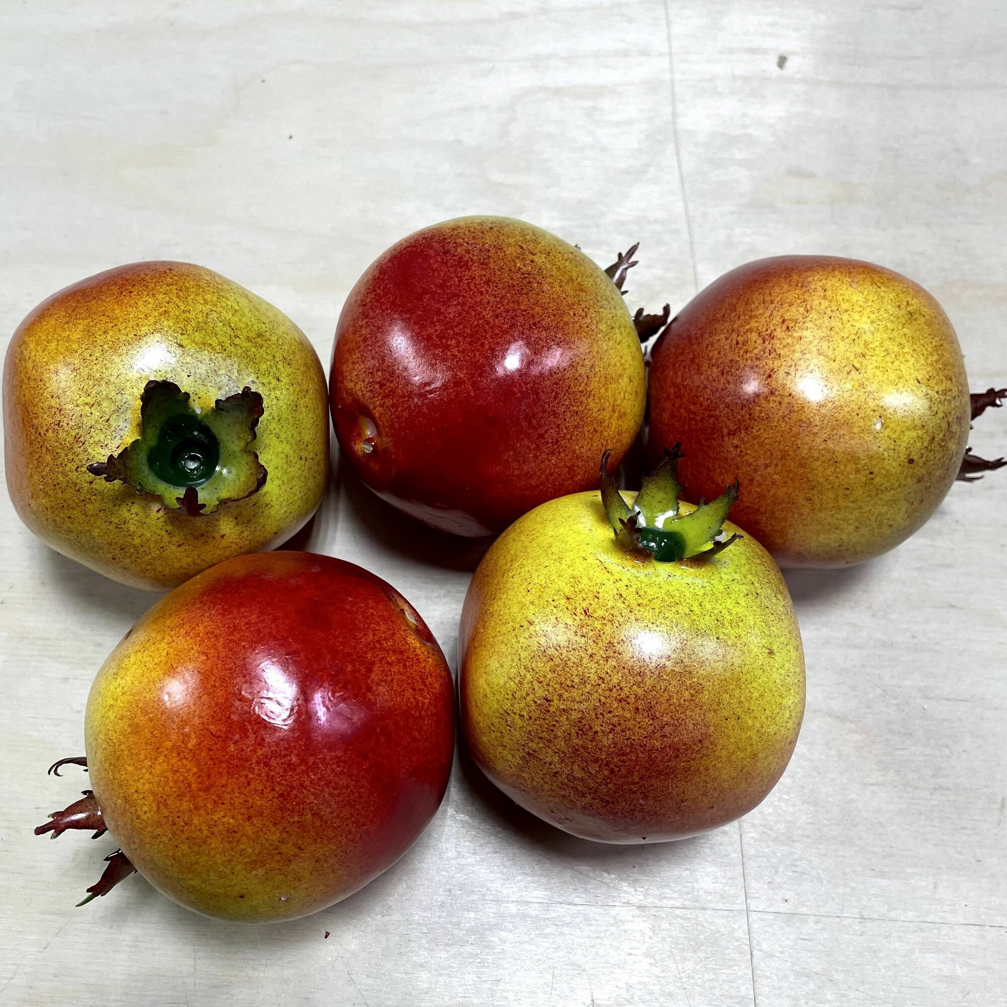 Искусственный декоративный фрукт Гранат, 8см / Муляж Граната / 5шт