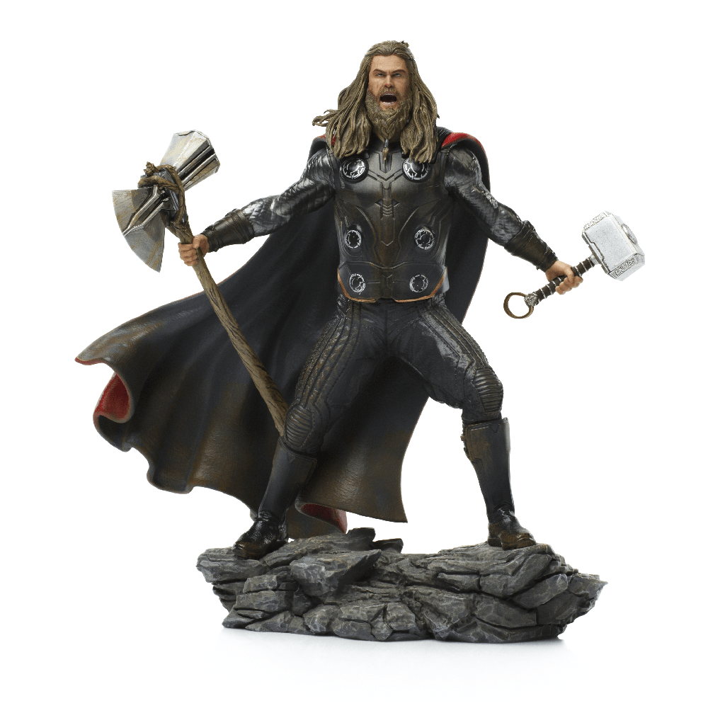 Коллекционная фигурка Iron studios 1/10 The Infinity Saga Thor Ultimate (Айрон Студиос Война Бесконечности Тор Ультимейт, 18 см)