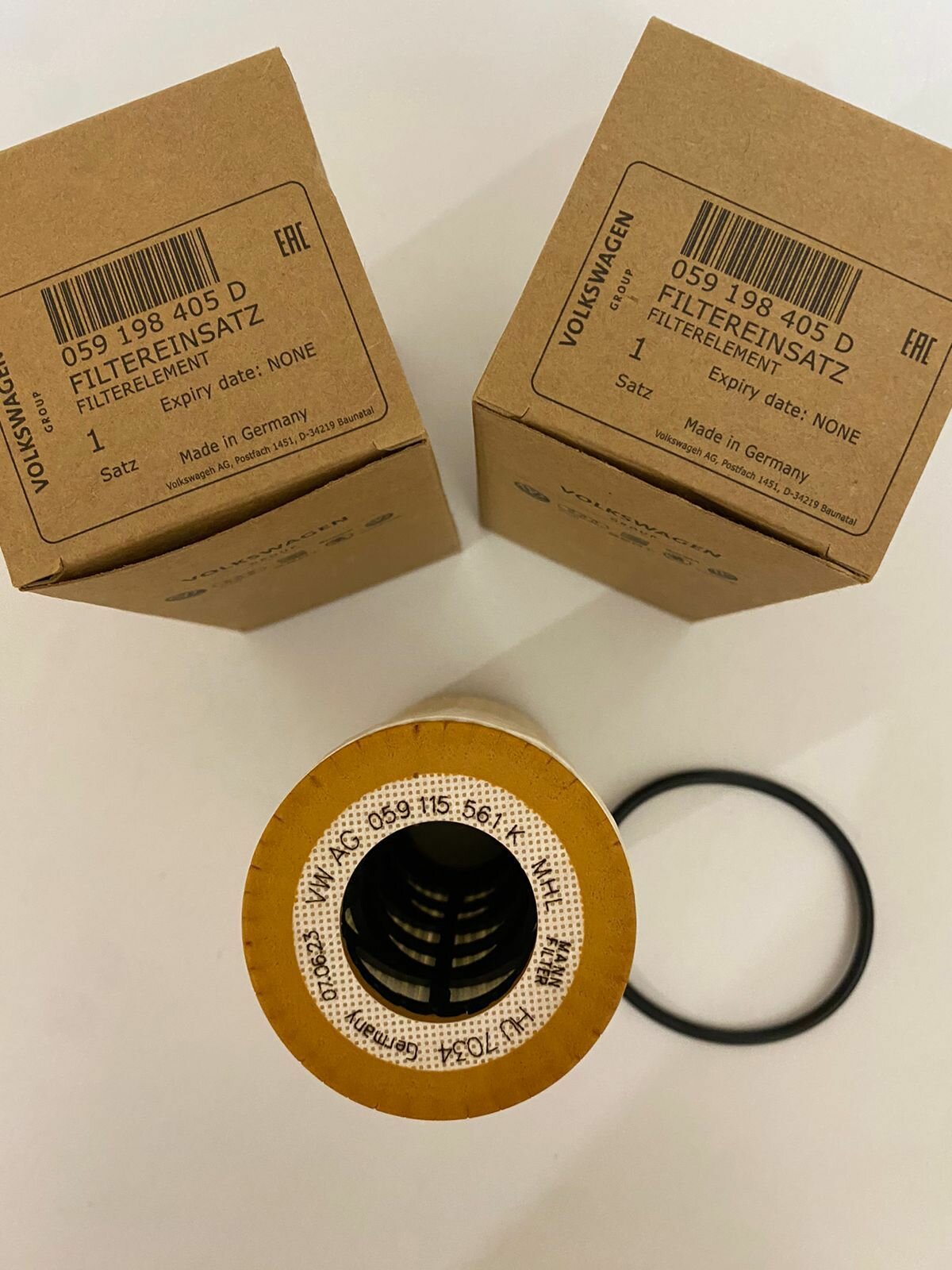 VAG Масляный фильтр Audi A4 A5 A6 A7 Volkswagen 059198405D