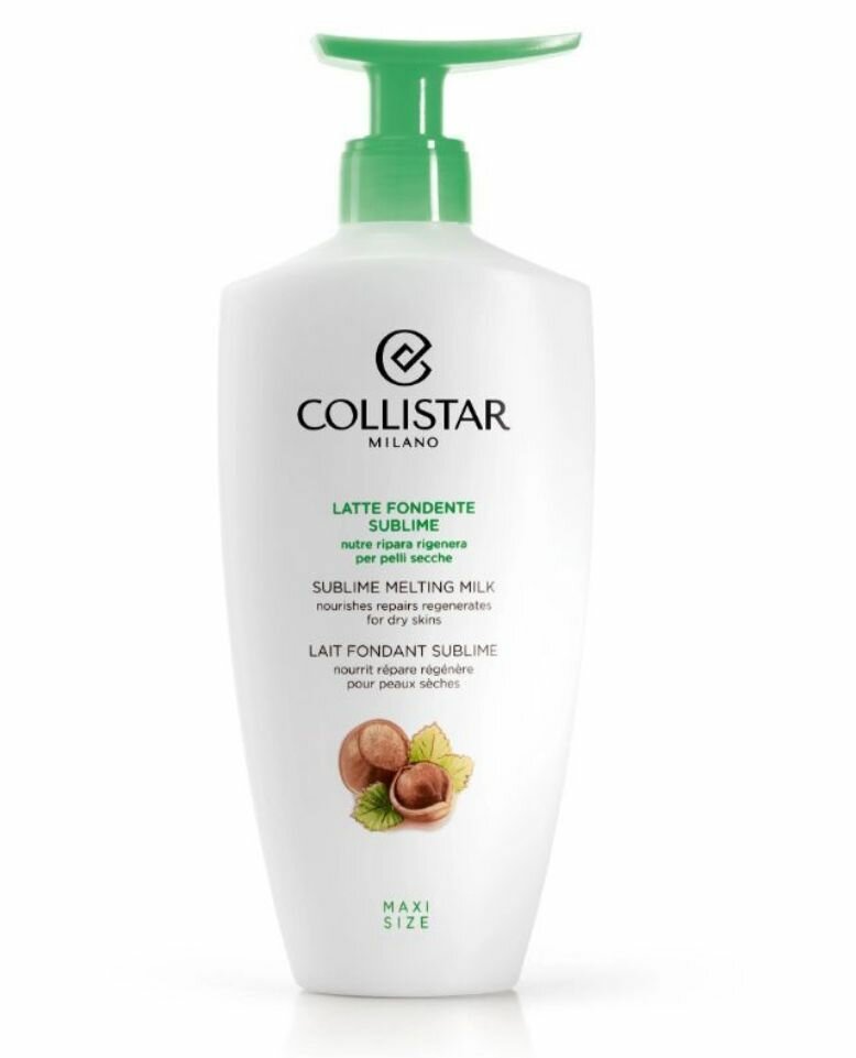 COLLISTAR Special perfect body sublime melting milk/ Collistar Питательное молочко для тела с натуральными маслами для сухой кожи, 400 мл