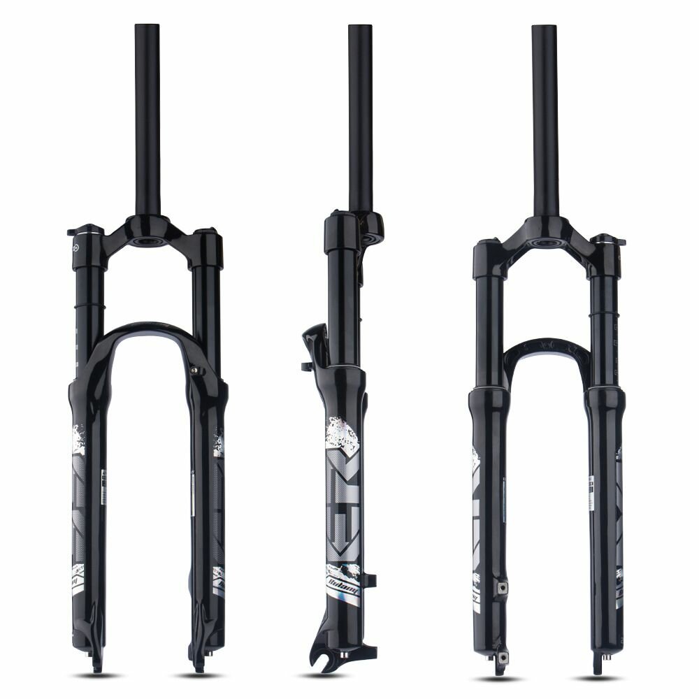 Пневматическая вилка для горного велосипеда Manitou machete (подвеска) 27,5 дюйма, быстросъемная 100x9 мм (ручное управление)